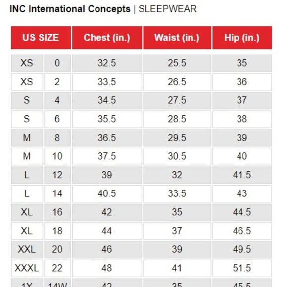 INC International Concepts | Intimates & Sleepwear | Inc International ...